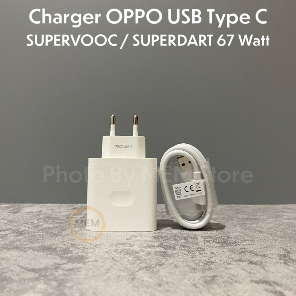 Jual CHARGER OPPO USB Type C Ultra Flash Charging SUPERVOOC SUPERDART ...