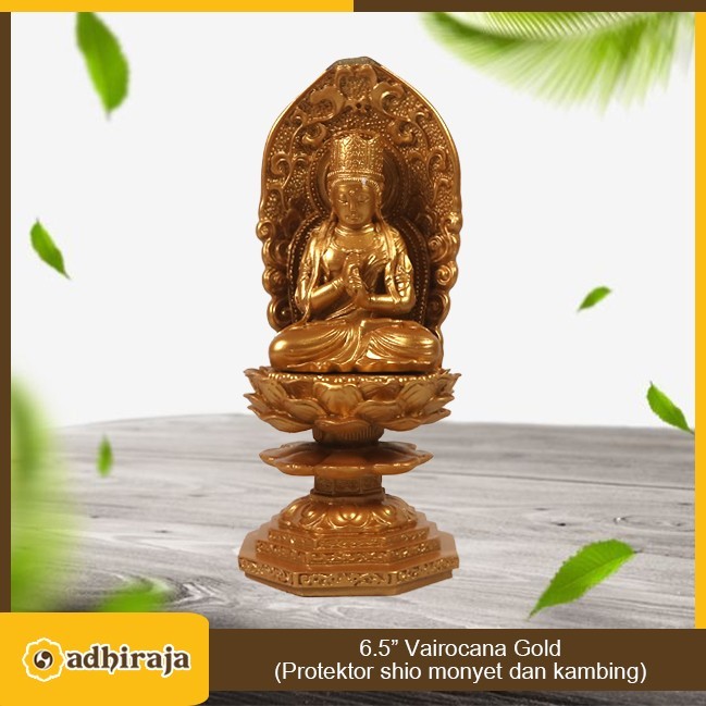 Jual Rupang Patung Arca Buddha vairocana Gold Fiber 6,5" | Shopee Indonesia