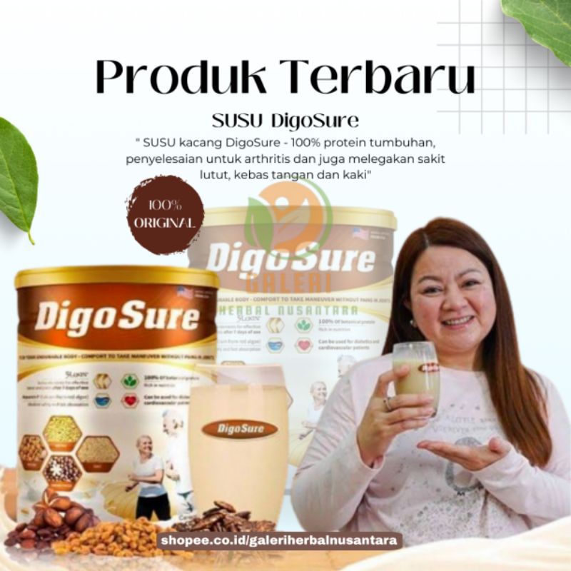 Jual Terbaik Digosure nut milk Susu kacang DigoSure - 100% protein ...