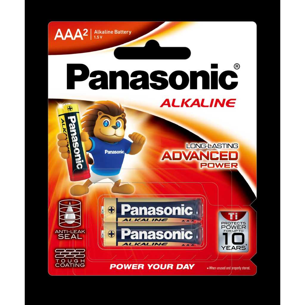 Jual Panasonic Baterai Alkaline Size AAA 2pc Battery Alkaline Size A3 ORIGINAL | Shopee Indonesia