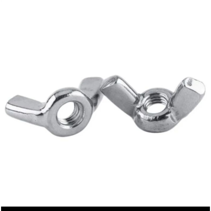 Jual Mur kupu kupu M10 wingnut stainless 304 | Shopee Indonesia