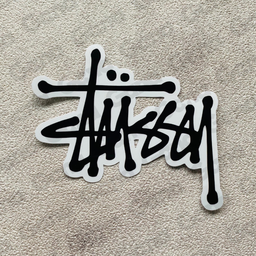 Jual Stiker Sticker Brand Stussy Stiker Stussy Stiker Logo Brand Stussy ...