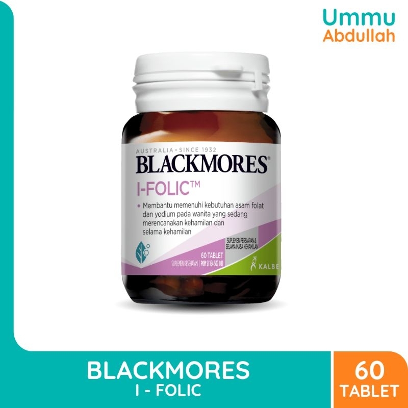 Jual Blackmores I Folic isi 60 Tablet EXP 2026 | Shopee Indonesia