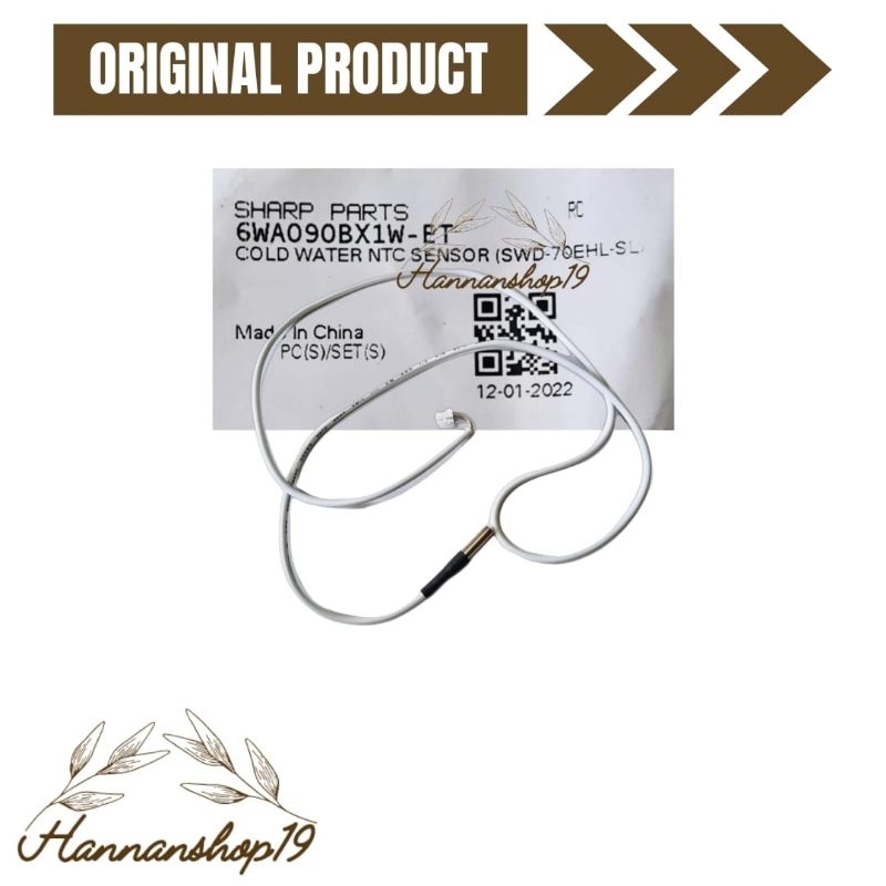 Jual termis thermistor sensor suhu dingin dispenser original sharp ...