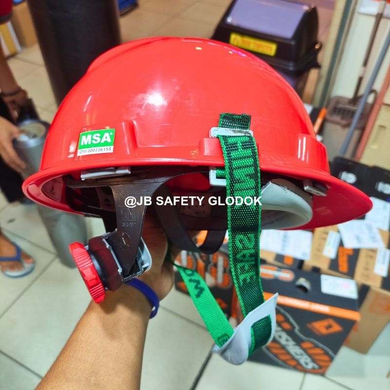 Jual HELM SAFETY MSA V GARD STANDARD SNI LENGKAP - HELM SAFETY MSA ...