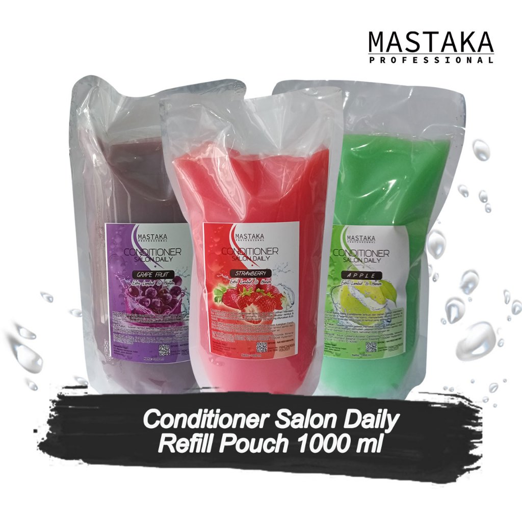 Jual MASTAKA Conditioner Salon Daily Pouch 1000 ml Kondisioner Kiloan 1 ...