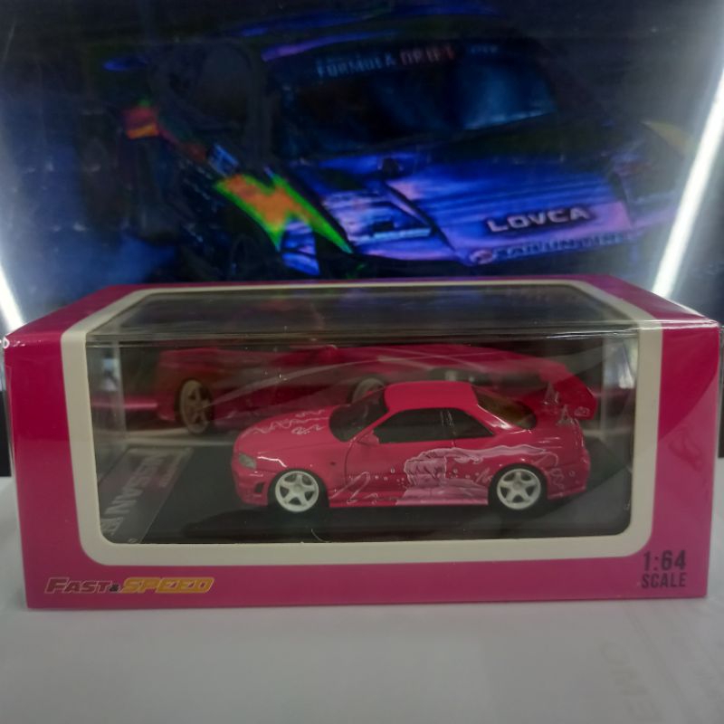 Jual Fast Speed Nissan Skyline R34 pink suki fas furious | Shopee Indonesia