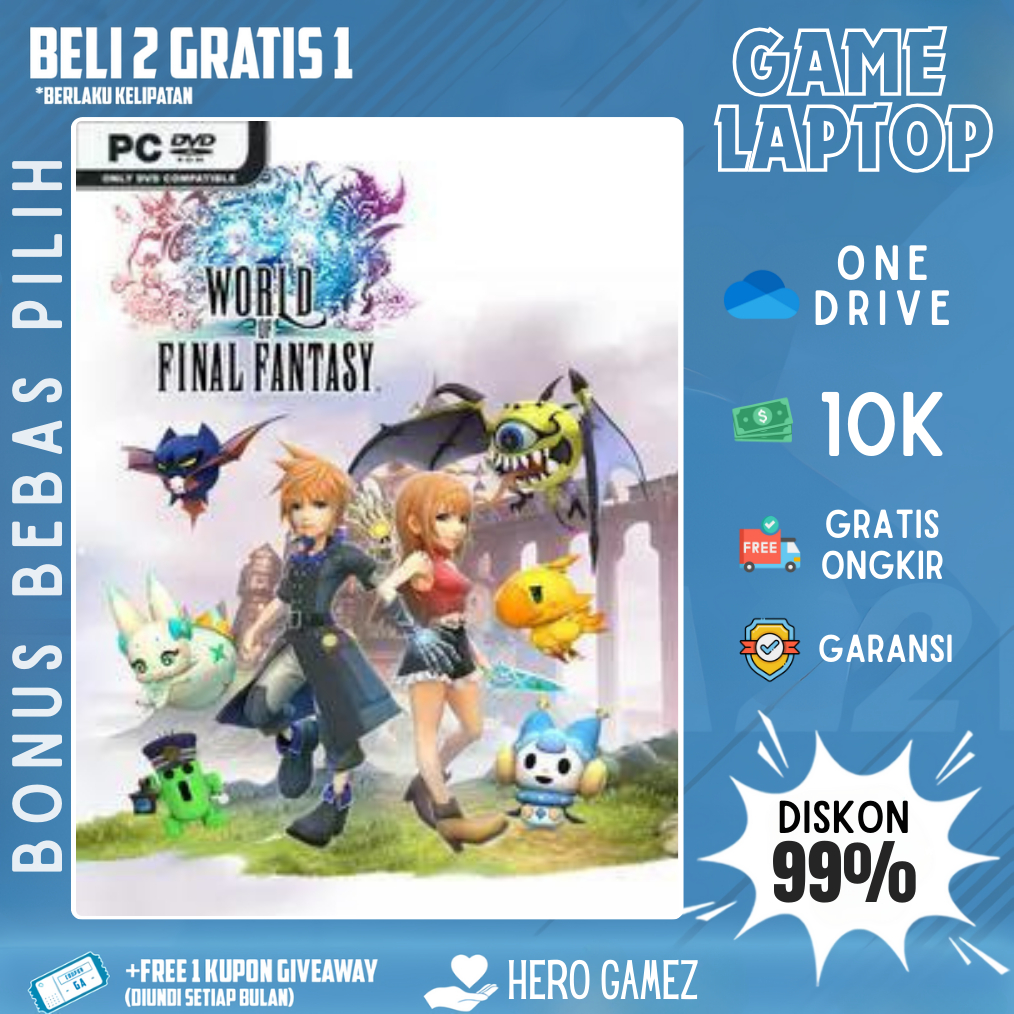 Jual World of Final Fantasy - LINK DOWNLOAD - GAME PC - GAME LAPTOP ...
