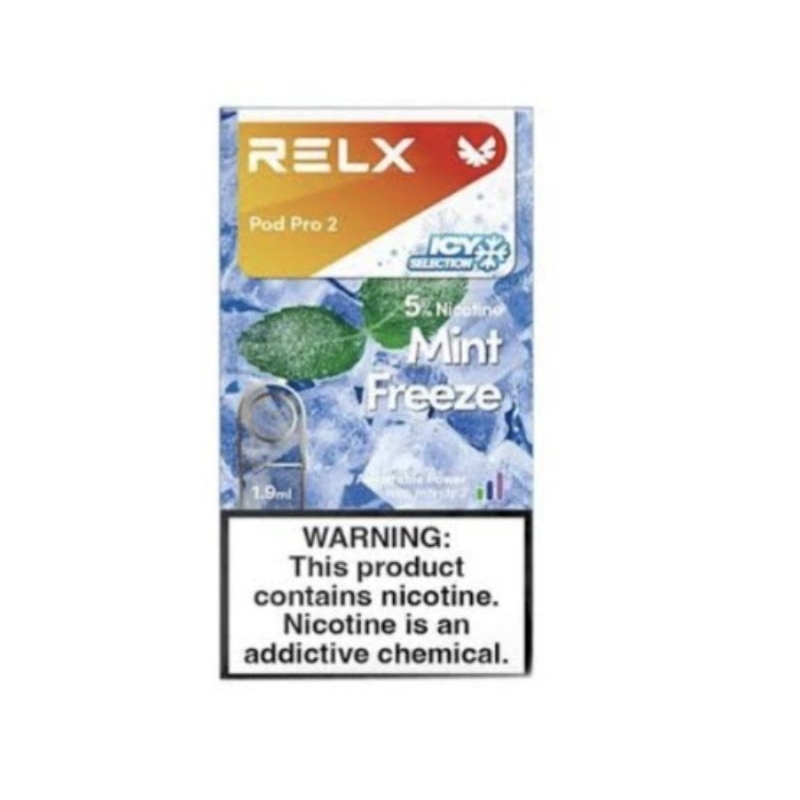 Jual Relx Infinity Essential Pods Pro 1 Pack Mint Freeze | Shopee Indonesia