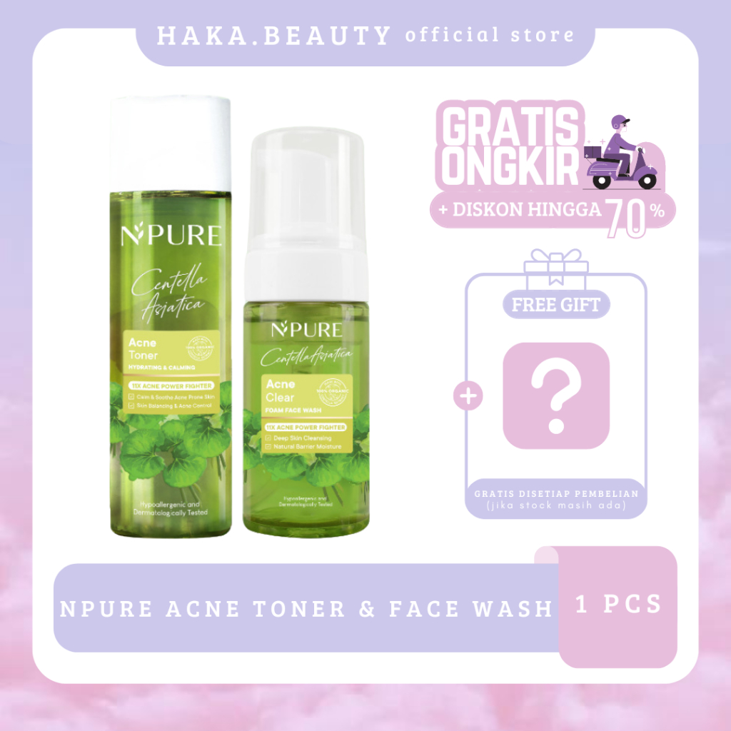 Jual Npure N'pure Centella Asiatica Cica Acne Clear Hydrating & Calming ...