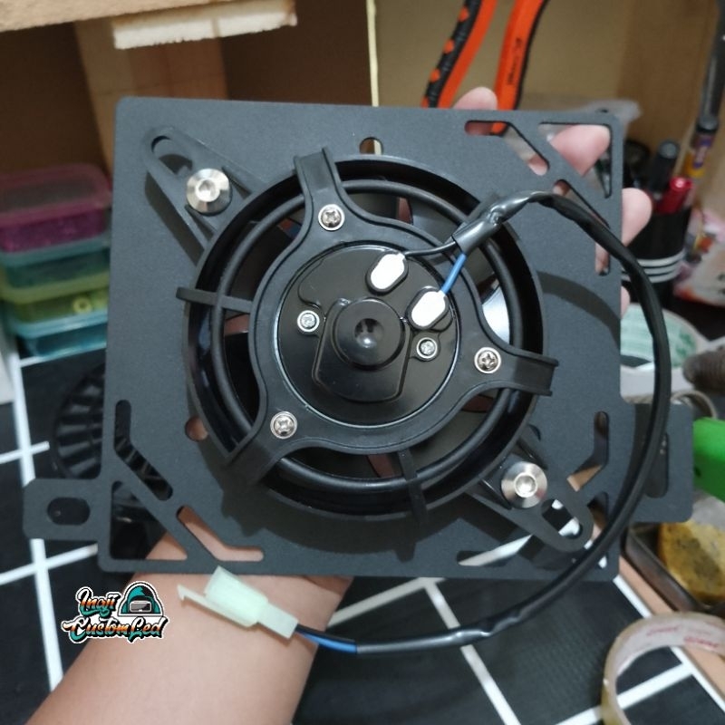 Jual Extra Fan Kipas Radiator Aerox Nmax Lexi Mode Otomatis EXY12V ...