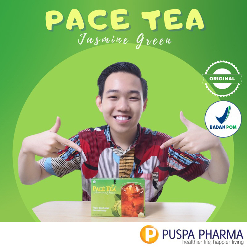 Jual Pace tea / Pacetea jasmine Per BOK isi 30 - Memelihara Daya Tahan ...