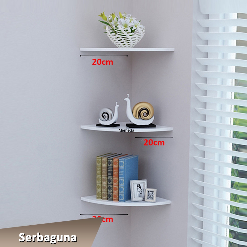 Jual Memeda Rak Sudut Dinding | Shopee Indonesia