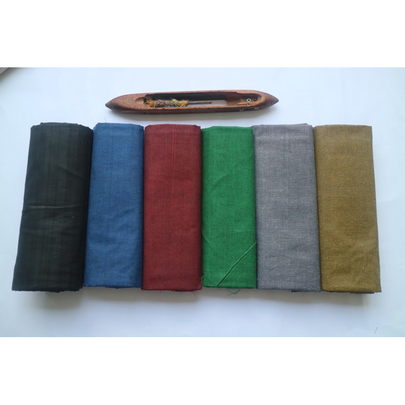 Jual KAIN TENUN POLOS ATBM (ALAT TENUN BUKAN MESIN) | Shopee Indonesia