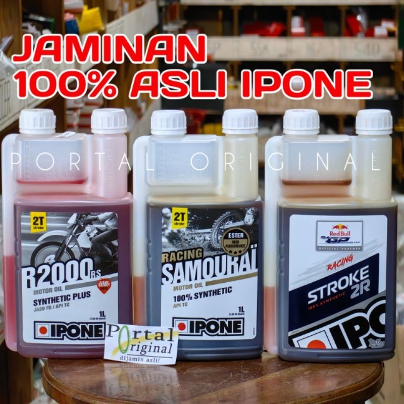 Jual Oli Samping IPONE 2T R2000 RS Samourai Stroke 2R STRAWBERRY 2 Tak racing ORIGINAL FRANCE ...