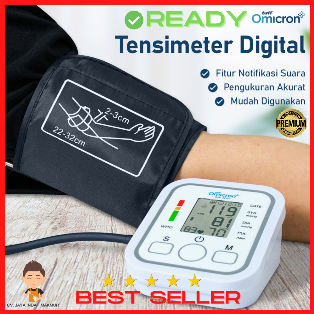 Jual Tensimeter Digital Omicron with VOICE Alat Tensi Darah / Pengukur ...