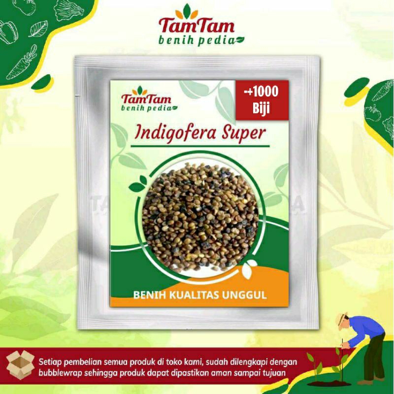 Jual Benih Bibit Indigofera Super Pakan Ternak (-+1000biji) | Shopee ...