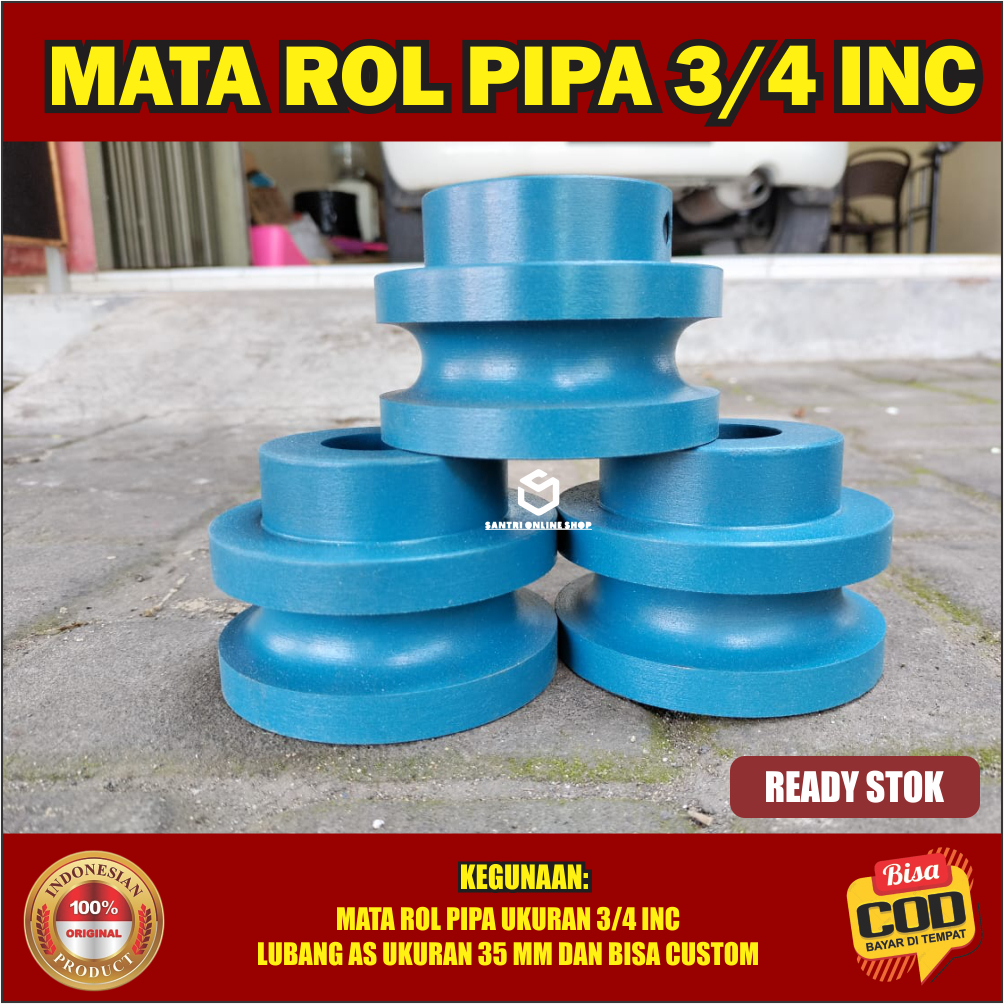 Jual Mata Rol Pipa Matras Pipa Ukuran 3/4 Inc Bahan Cor Baja | Shopee ...