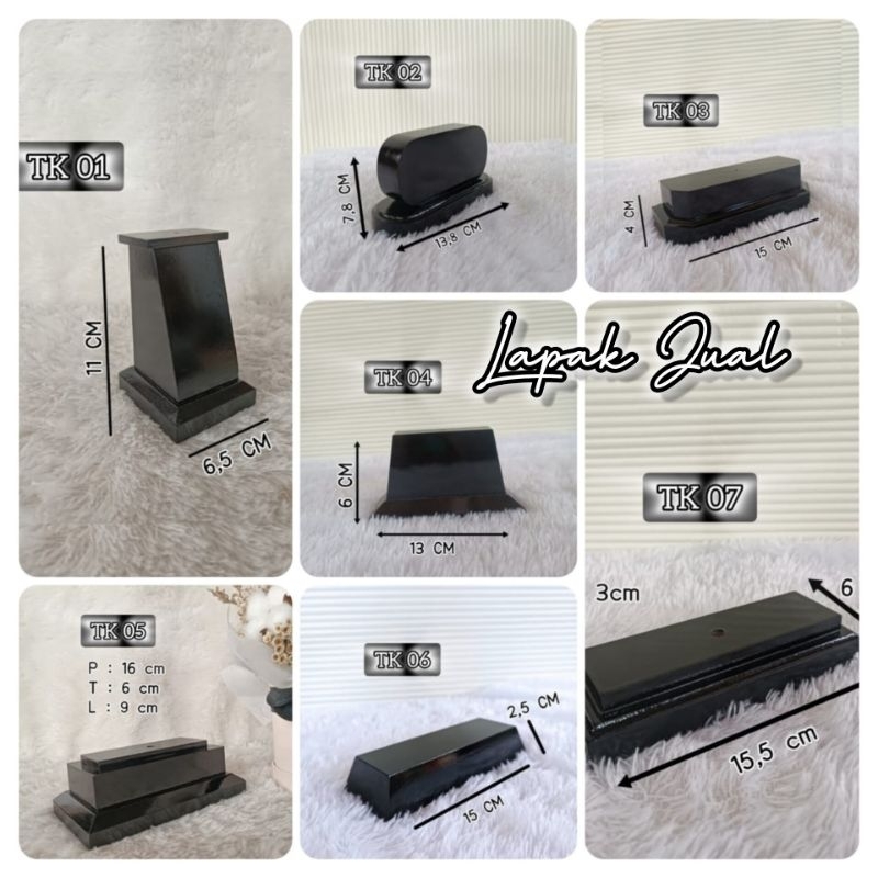 Jual TATAKAN/DUDUKAN/KAKI VANDEL | Akrilik | Resin. | Shopee Indonesia