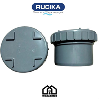 Jual RUCIKA TUTUP SEPTIC TANK / CLEAN OUT CAP PVC 4" (Inch) D | Shopee ...
