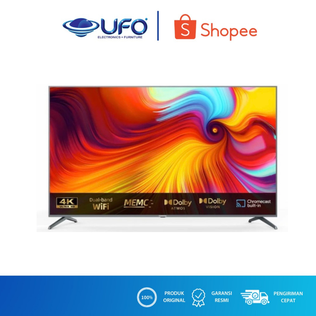Jual CHANGHONG 55 INCH LED GOOGLE TV U55H7PRO | Shopee Indonesia