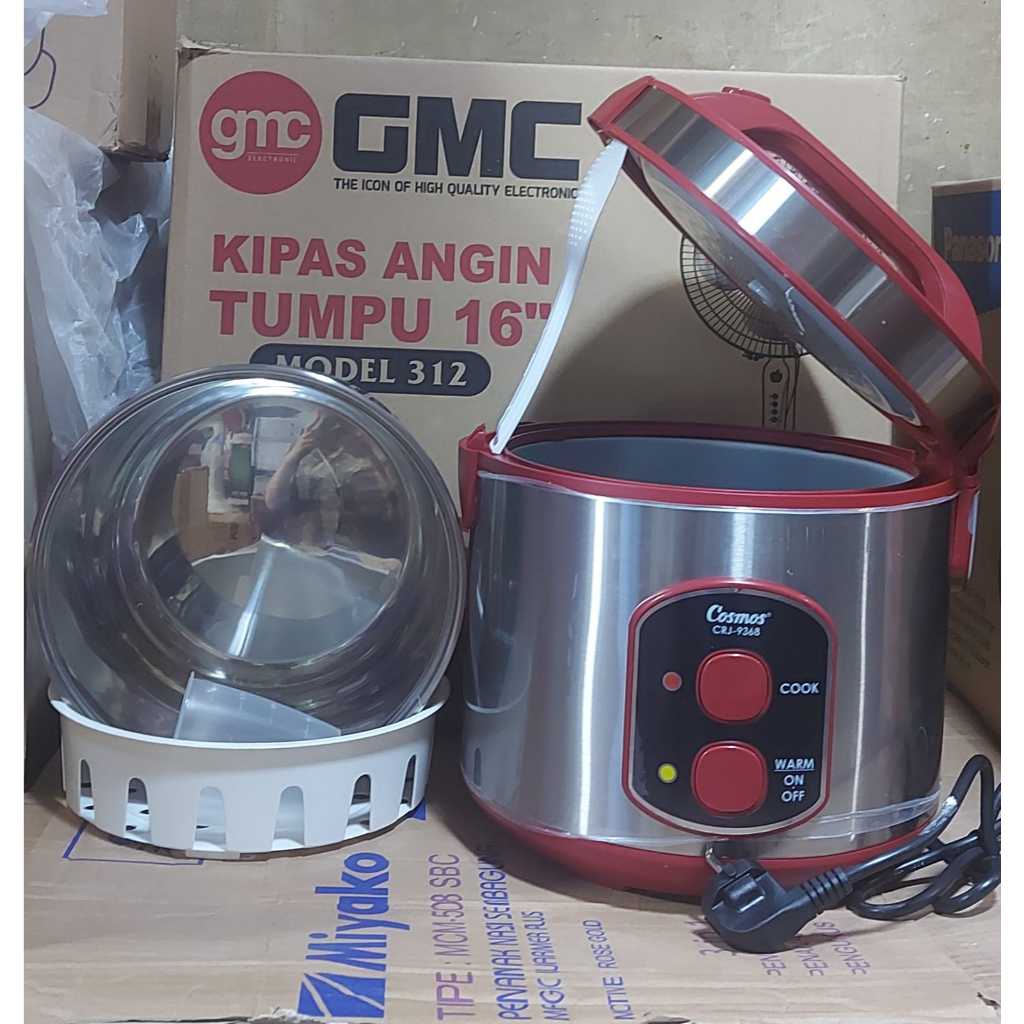 Jual Penanak Nasi Magicom Rice Cooker Cosmos 2 Liter Stainless Steel ...