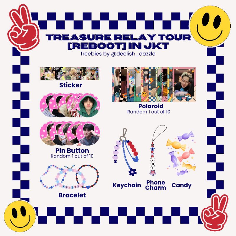 Jual freebies treasure relay tour [reboot] in jkt | Shopee Indonesia