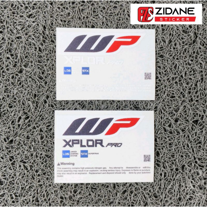 Jual Sticker Shock WP XPLORE Stiker Transparant | Shopee Indonesia