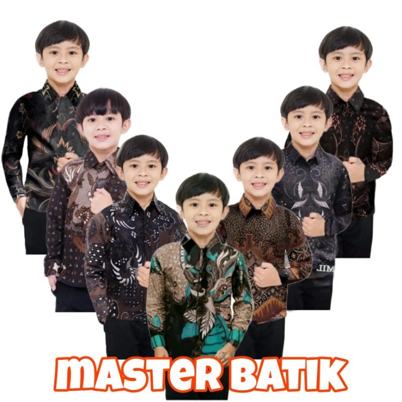 Jual Master batik | batik anak | hem batik anak | kemeja batik anak ...