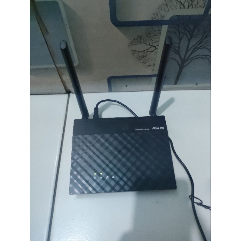 Jual Asus RT-N12+B1 Wireless N Router N300 Second Normal | Shopee Indonesia