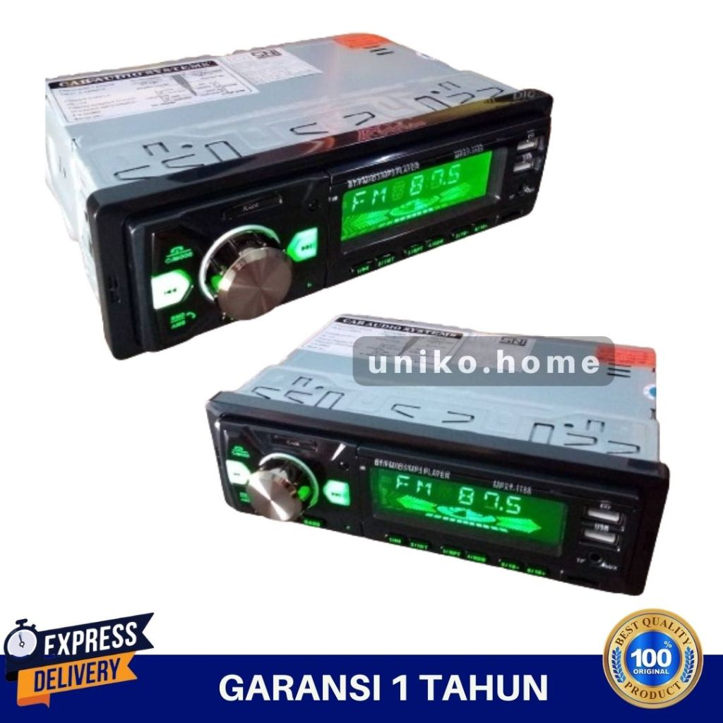 Jual GARANSI ORIGINAL Tape Audio Mobil Bluetooth Radio Multifungsi ...