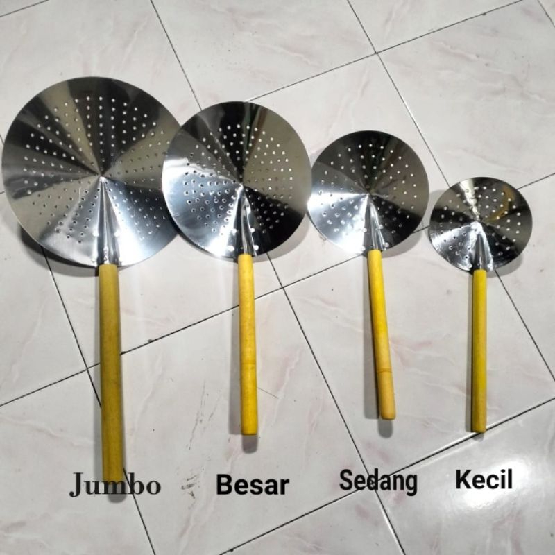 Jual SEROK PENGGORENGAN MURAH/ SEROK STAINLISS/ PENIRIS GORENGAN MURAH ...