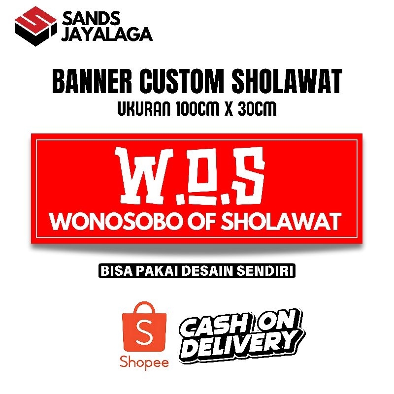 Jual CETAK BANNER SHOLAWAT BANNER SHOLAWAT CUSTOM BANNER MAFIA SHOLAWAT ...