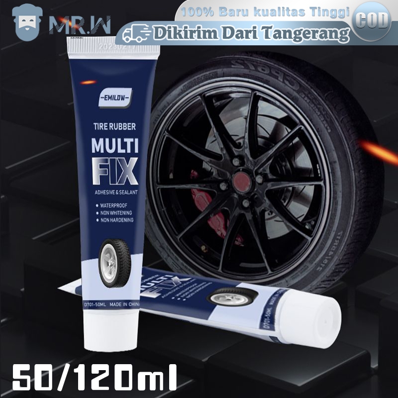 Jual Lem Perbaikan Ban Mobil 120ml Tire Glue Repair Lem Ban Mobil Super ...