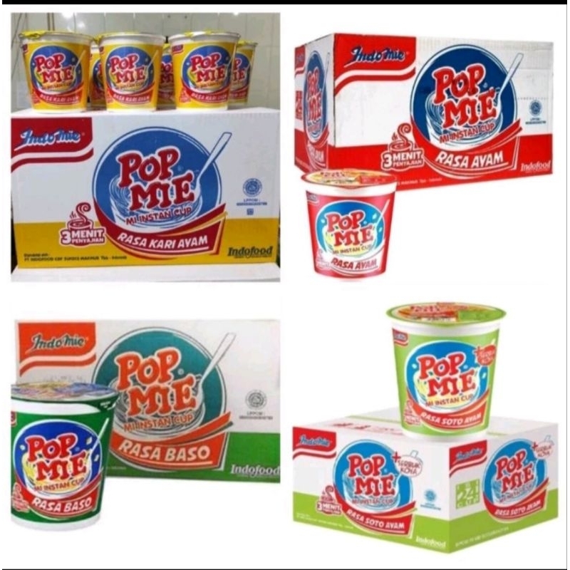 Jual Pop mie jumbo 1 dus | Shopee Indonesia