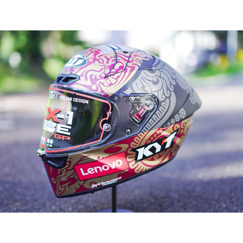 Jual KYT KX-1 Bastianini Indonesia Edition 2024 (Include Dark Visor) | Shopee Indonesia