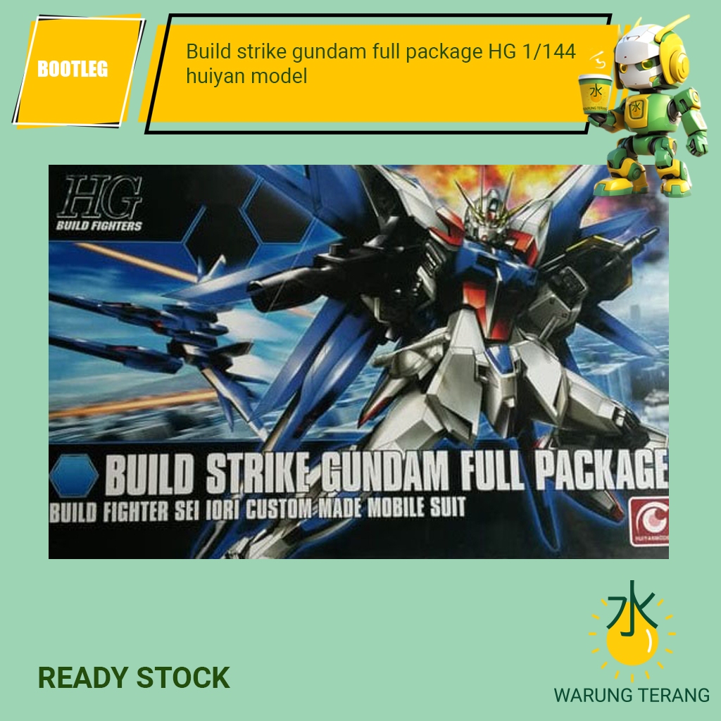 Jual Build strike fightergandum full package HG 1/144 huiyan model ...