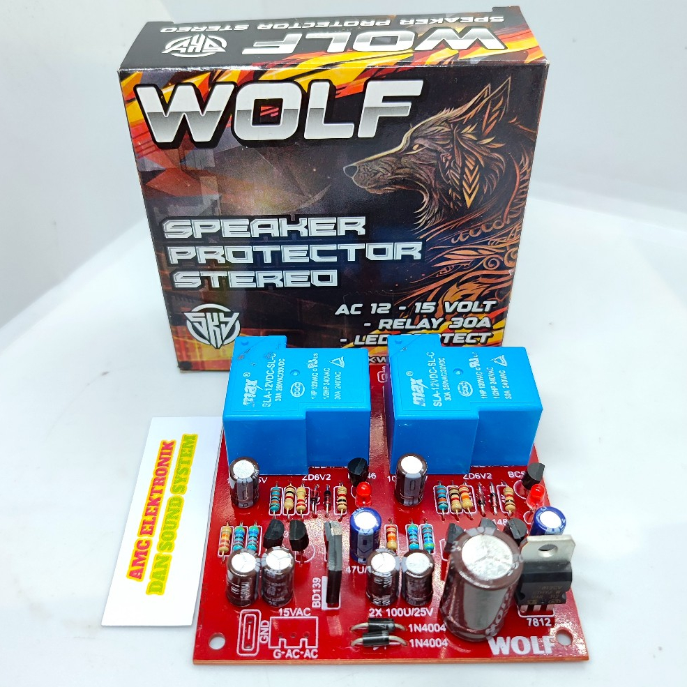 Jual Speaker Protektor Stereo Original Kualitas Premium WOLF | Shopee ...