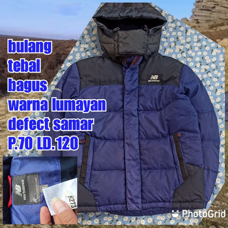 Jual jaket outdoor gunung puffer gelembung bulang bulu angsa nb new ...
