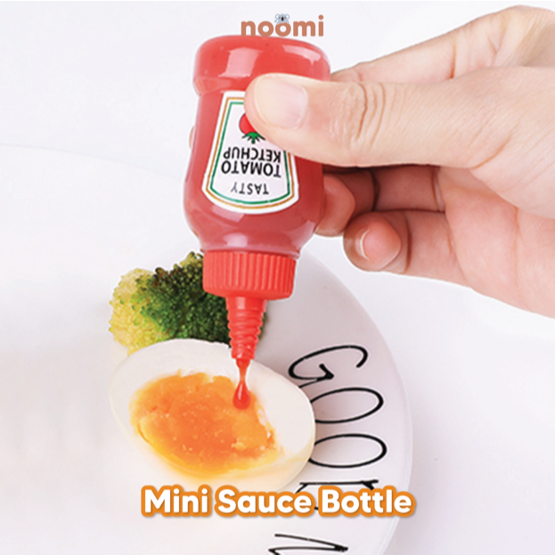 Jual Noomi - Mini Sauce Bottle Isi 2 pcs | Tempat Botol Saos Mini Bento ...