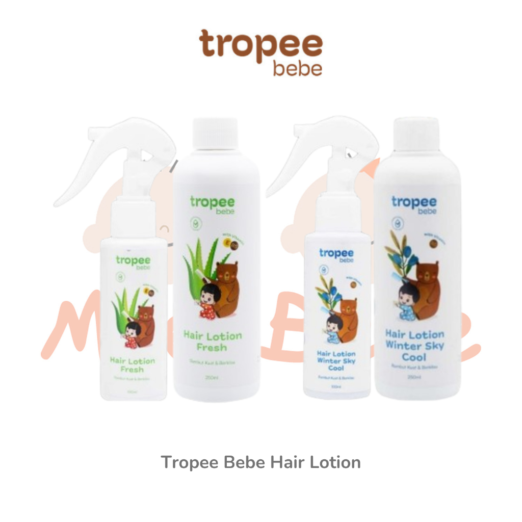 Jual Tropee Bebe Hair Lotion Fresh & Winter Sky Cool Perawatan ...