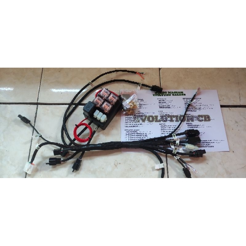 Jual Kabel Body CB GL100 GL MP Tiger Tataan by: Evolution Garage ...