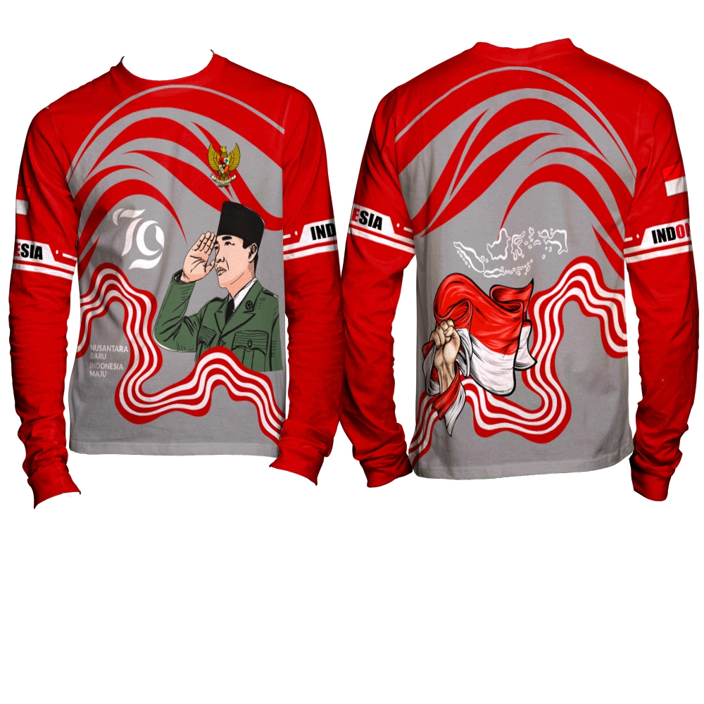 Jual KAOS 17 AGUSTUS DEWASA INDONESIA MERDEKA HUT RI KE-79-1945 KAOS ...