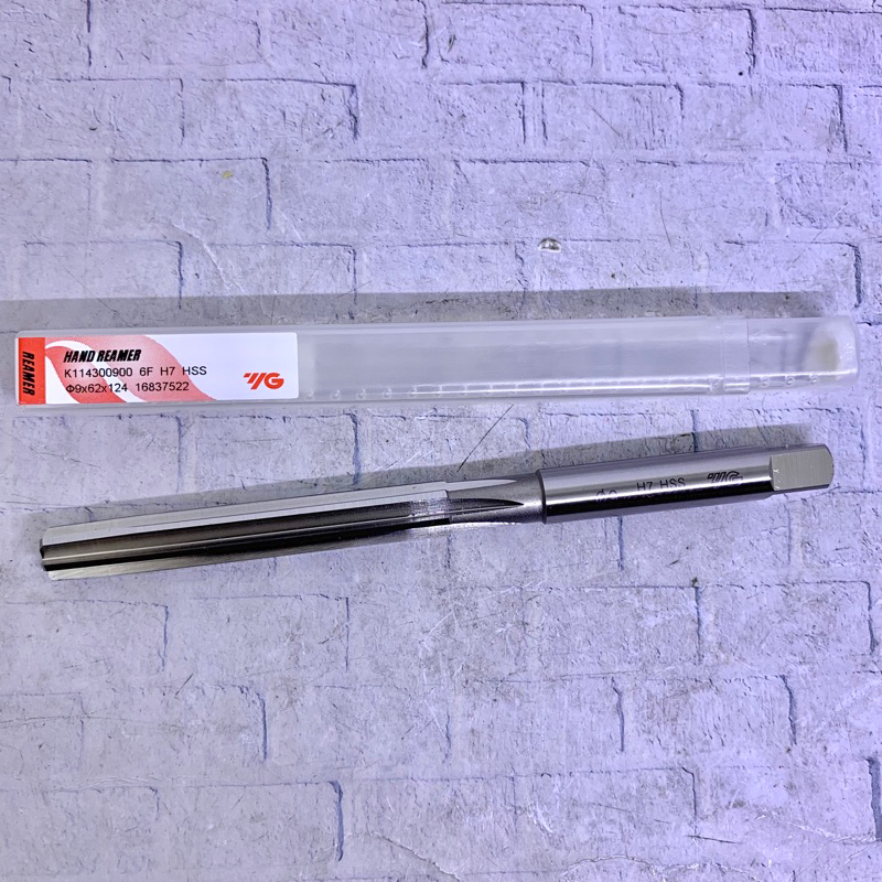 Jual Hand Reamer 9 mm lurus YG Korea original baru Reamer 9mm | Shopee ...