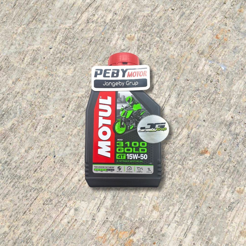 Jual Oli MOTUL 3100 GOLD 4T 15W-50 Manual 0.8 Liter 1 Liter ORIGINAL ...