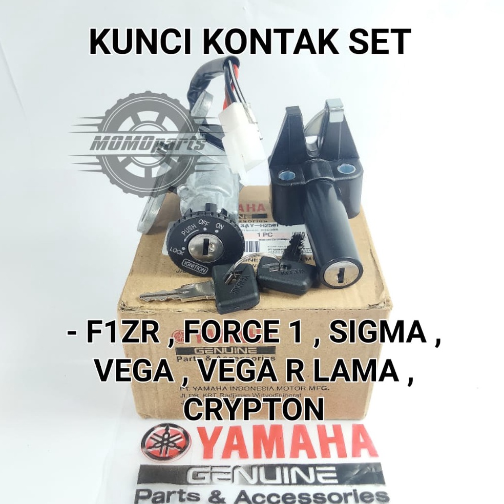 Jual KODE M7I6 ORIGINAL KUNCI KONTAK SET PLUS JOK YAMAHA FORCE 1 F1ZR ...