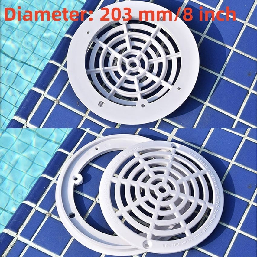 Jual Cover Maindrain Kolam Renang 8 Inch Cover Maindrain Bottom Main ...