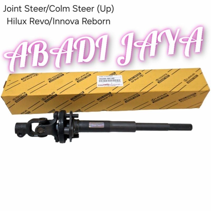 Jual JOINT STEERING STIR STEER TOYOTA INNOVA REBORN FORTUNER VRZ HILUX REVO 2GD ORIGINAL ...