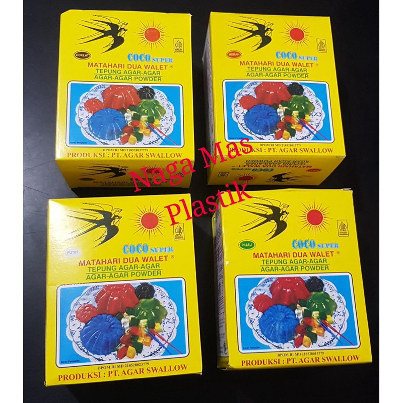 Jual Agar Agar Matahari Dua Walet . | Shopee Indonesia