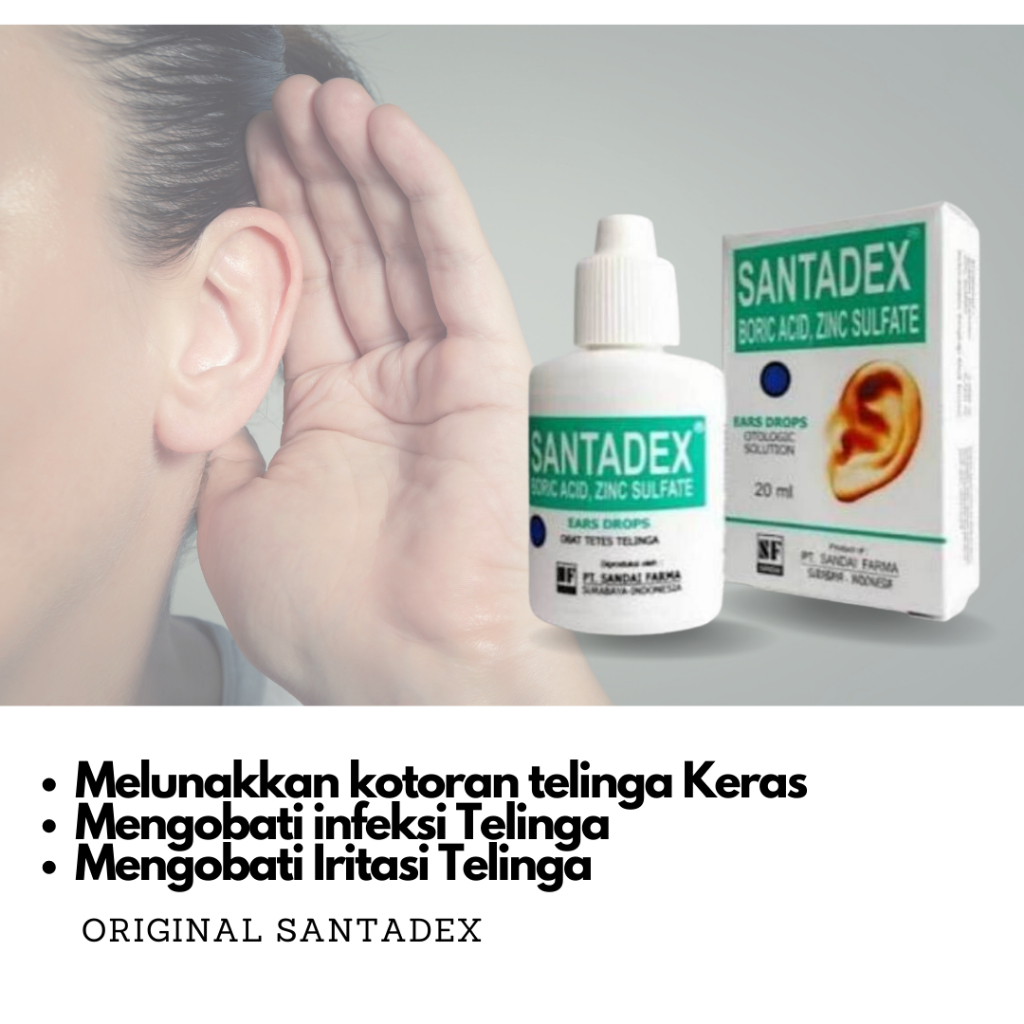 Jual Santadex Tetes Telinga Ori - Obat Tetes Telinga Cairan Pembersih ...
